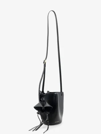 Givenchy Womens Crossbody Bag Nano Snap Leather Black Shoulder