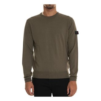Peuterey Rundhalspullover - - Knitwear - Herren - Gr&uuml;n - M