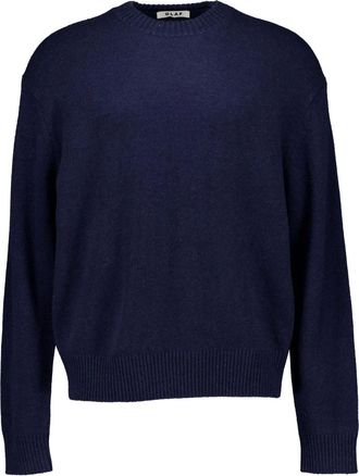 Olaf Hussein Homme, Pulls, Bleu, Taille: XS Essential Knitted Crewneck