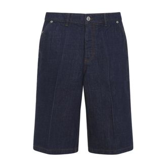 Ami Homme, Shorts, Bleu, Taille: W33 Loose Bermuda Shorts