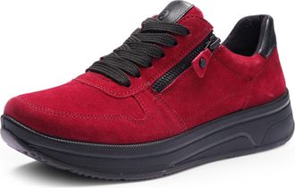 Ara Damen Sapporo 3.0 Sneaker, Wildberry,SCHWARZ, 36.5 EU Weit