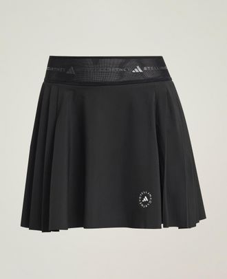 Stella McCartney TruePurpose Training Pleated Skort, Woman, Black, Size: XS