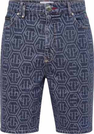 Philipp Plein Jeansshorts Fermentera Monogram