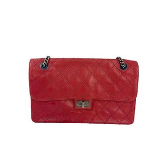 Chanel Pre-owned Schultertasche aus Filz - - Pre-owned - Damen - Rot - ONE SIZE