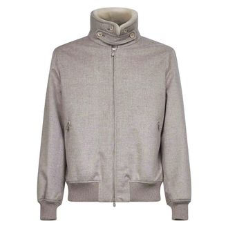 Brunello Cucinelli Herren, Jacken, Beige, 4XLGröße