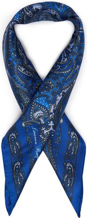 Lauren Ralph Lauren Seidentuch LAUREN RALPH LAUREN Paisley Sandwashed 454P09786001 Blau