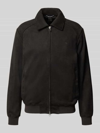 Antony Morato Blouson in Leder-Optik mit Zweiwege-Rei&szlig;verschluss