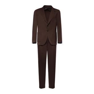 Santaniello Sallia Sakko mit Einreiher - - Suits - Herren - Braun - L
