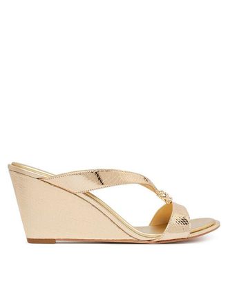 Michael Kors Pantoletten Cherie 40T6CHMS2M Goldfarben