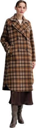 Marc O'Polo Manteau crois&eacute; - Femme - Manteaux - Brun - Taille: 40 FR
