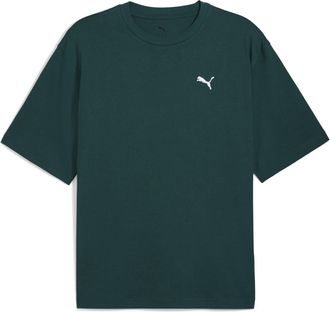 Puma Herren Wardrobe ESS Boxy T-Shirt XXL, Green Terrain