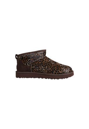 UGG Klassische Ultra Mini Leopardenstiefel