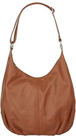 Cluty Sac shopping Damen echt Leder | Fabriqu&eacute; en Italie, sac &agrave; main avec compartiment pour smartphone, sac &agrave; bandouli&egrave;re r&eacute;glable, sac l&eacute;ger pour femme, sa