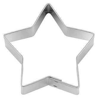 St&auml;dter Staedter Emporte-pi&egrave;ce en Forme de &eacute;toile &agrave; 5 Branches, Argent, Acier Inoxydable, Silver, 12 cm