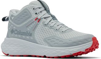 Columbia Damen Konos TRS Outdry Mid Trekking- und Wanderstiefel, mittelhoch, Mohnblumengrau, Eisrot, 38,5 EU