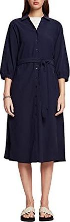 Esprit 033eo1e33 Robe, 400/bleu Marine, 40 Femme
