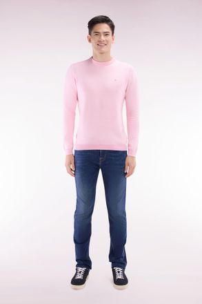 Eden Park Jean 5 Poches En Denim Stretch Brut Coupe Slim