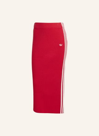 adidas Originals Adidas Originals Strickrock Adicolor Knit 3 Stripes rot