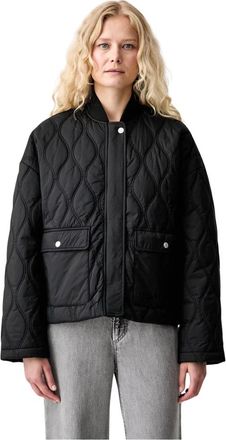 Karl Lagerfeld Damen, Jacken, Schwarzk, LGr&ouml;&szlig;e