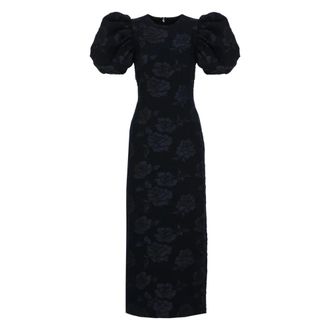 Rotate Rotate Birger Christensen, Femme, Robes, Bleu, Taille: 42 FR Maxi Robes