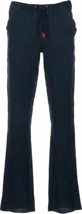 Kiton Homme, Pantalons, Bleu, Taille: W38 Pantaloni