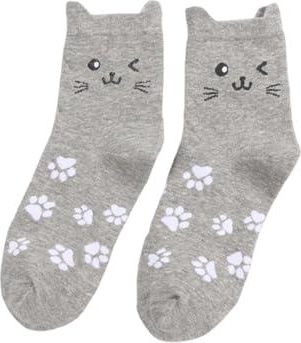 Generic Chaussettes Femme Chaussettes Chaudes Femme Chaussettes Thermiques Femme De Classique Chat Mignon Motifs Animaliers Originaux Id&eacute;ales Pour Amateurs DA