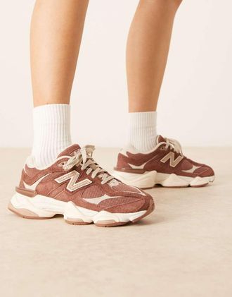 New Balance 9060 - Baskets unisexes - Marron