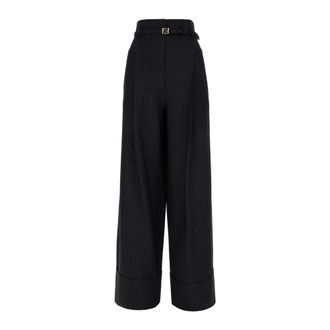 Fendi Damen, Hosen, Blau, XSGr&ouml;&szlig;e