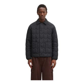 Maison Kitsun&eacute; Homme, Vestes, Noir, Taille: XL Blouson matelass&eacute;