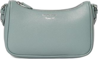Emporio Armani Umh&auml;ngetasche mit Kieselstein-Struktur - - Bags - Damen - Gr&uuml;n - ONE SIZE