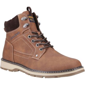 Jack & Jones Herren Jfwstratford Pu Boot Stiefel, Cognac,41 EU