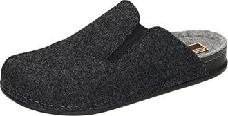 Manitu Homme Chaussons pour la Maison, Gris, 46 EU