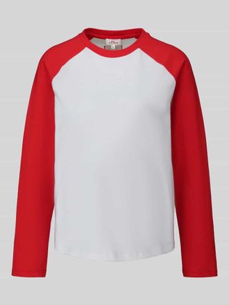 s.Oliver Red Label Regular Fit Langarmshirt aus reiner Baumwolle - s.Oliver x Heidi Klum