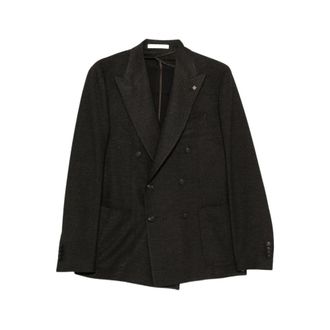 Tagliatore Montecarlo Blazer - - Jackets - Herren - Schwarzk - M
