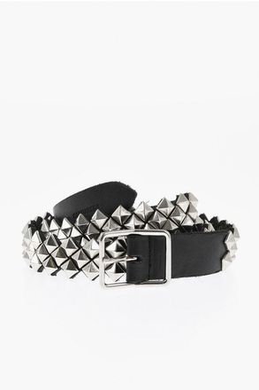 Dsquared2 Studded Leather Belt 25mm size 85