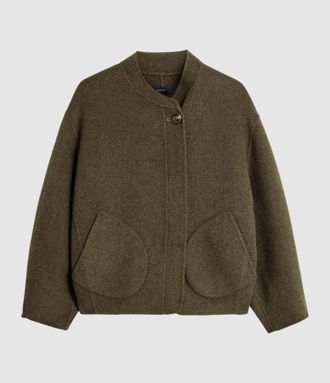 SOEUR Manteau Windsor Kaki Chine