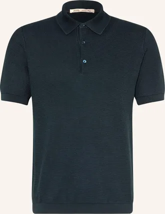 Maurizio Baldassari Maurizio Baldassari Strick-Poloshirt blau