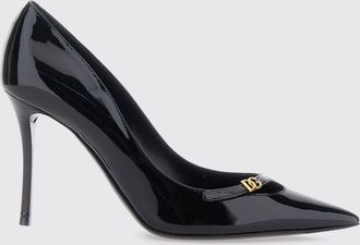 Dolce & Gabbana Lackleder-Pumps mit hohem Absatz und DG-Monogramm-Logo