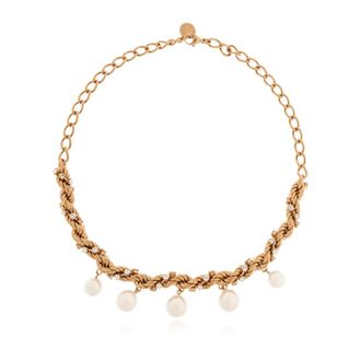 Marni Kurze Kristall-Halskette - - Accessories - Damen - Gelb - ONE SIZE