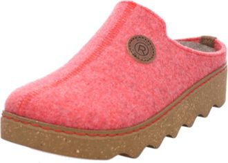 Rohde Easy N 35 Clogs Damen Hausschuhe Pantolette Filz 6120 40 rot, Schuhgr&ouml;&szlig;e:43 EU