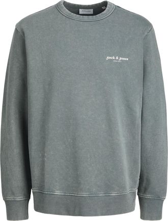 Jack & Jones Jjedover Print Sweat Crew Neck