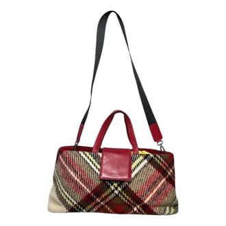 Burberry Sac bandouli&egrave;re vintage Pre-owned - Femme - Pre-owned - Rouge - Taille: ONE Size