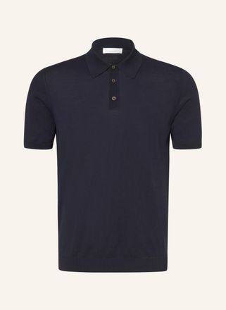 Roberto Collina Roberto Collina Strick-Poloshirt blau