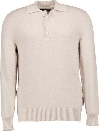 Marc O'Polo Herren Pullover beige unifarben
