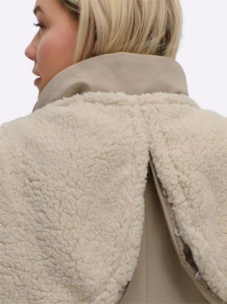 Sheego Allwetterjacke Parka Langarm