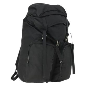 Prada Pre-owned Nylon Rucksack - - Pre-owned - Damen - Schwarzk - ONE SIZE