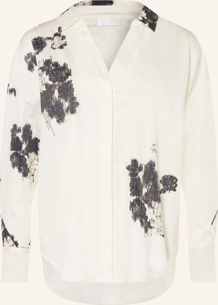 Sportalm Bluse Mit Schmucksteinen weiss