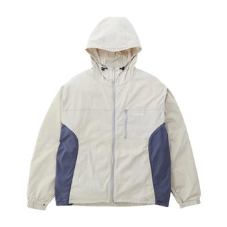 Gramicci Softshell Nylon Hooded Jacket - Homme - Vestes - Gris - Taille: S