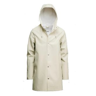 Stutterheim Stockholm Regenmantel - - Jackets - Herren - Wei&szlig; - XS