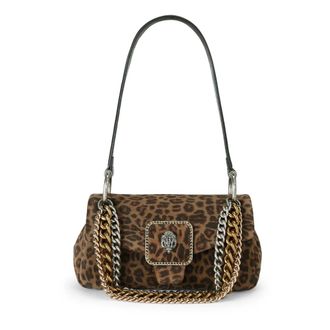 Kurt Geiger Sac Mini Pimlico &agrave; cha&icirc;ne - Femme - Sacs - Brun - Taille: ONE Size